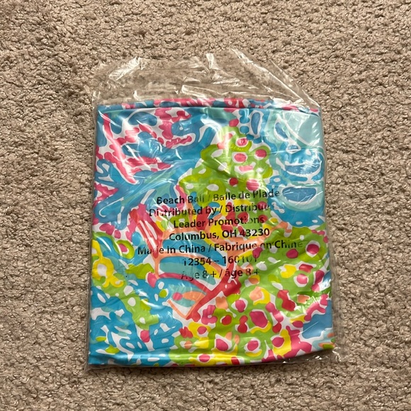 Lilly Pulitzer | Other | Lilly Pulitzer Gwp Beach Ball | Poshmark